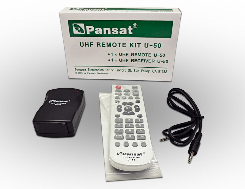 Pansat & Linkbox UHF Remote Kit U-50 - WorldWideSatellites.com